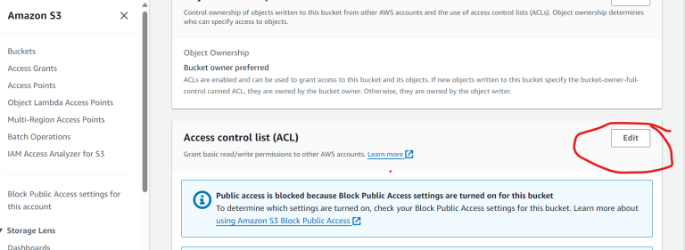 AWS S3 Bucket ACLs: Access Control at Your Fingertips