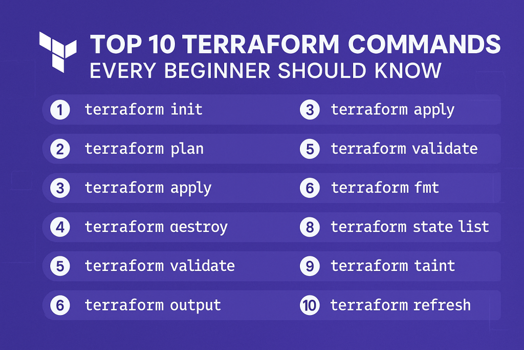 Top 10 Terraform Commands Every Beginner Should Know
