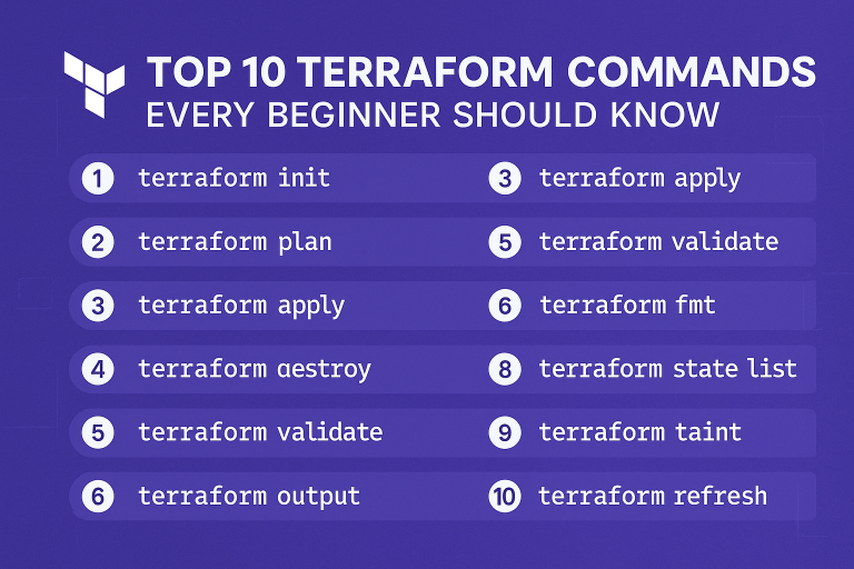Top 10 Terraform Commands Every Beginner Should Know